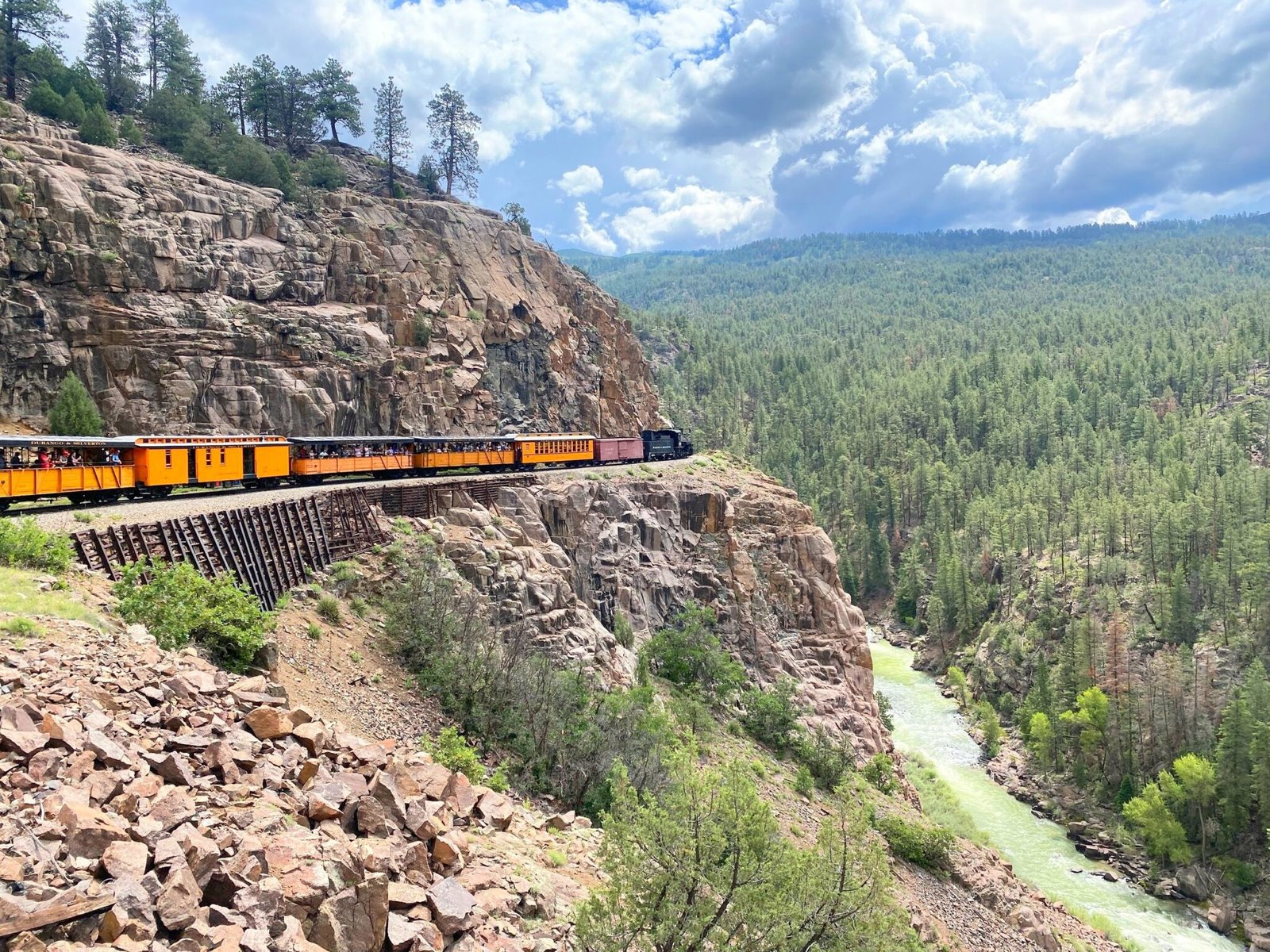 How to Ride Durango’s Scenic Train to Cascade Canyon - TRAVEL WITH MIKE ...
