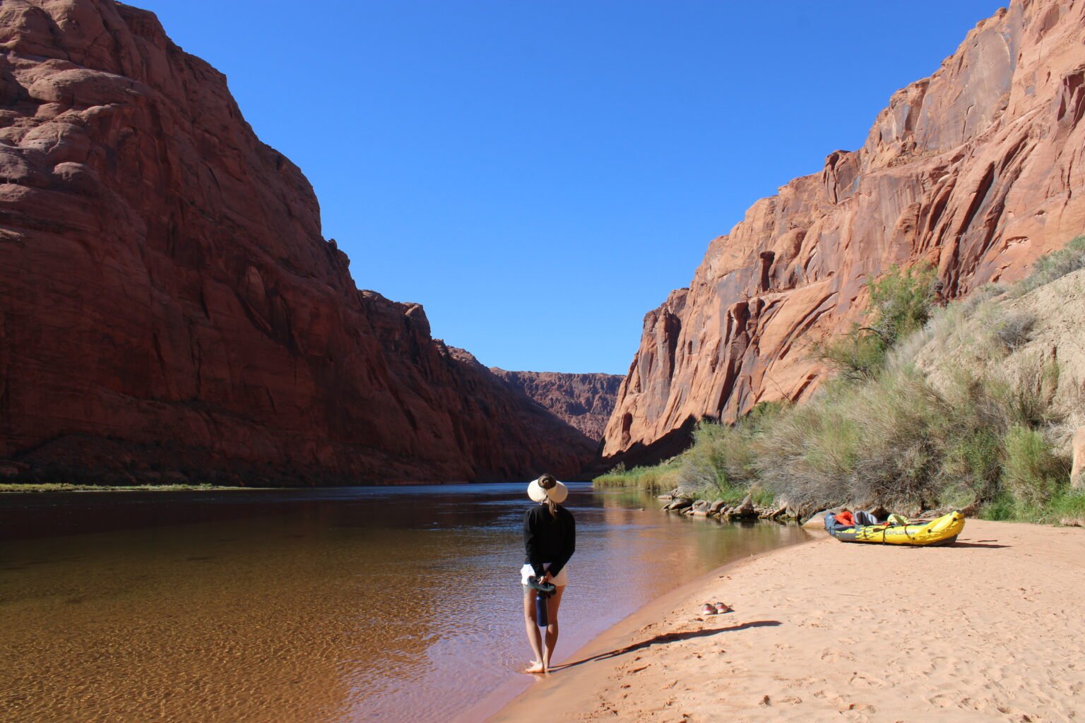 How to Kayak the Colorado River Through Horseshoe Bend - TRAVEL WITH ...